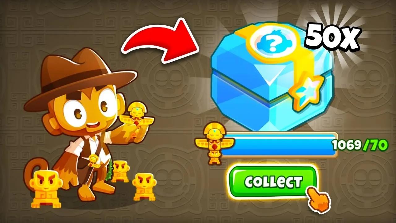 50 Diamond chests 1v1 BATTLE in BTD 6!