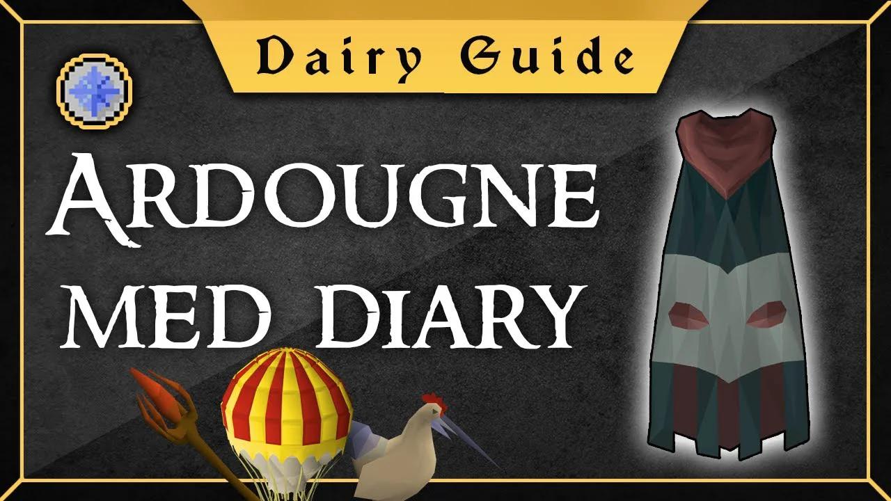 [Updated] Ardougne Medium diary guide