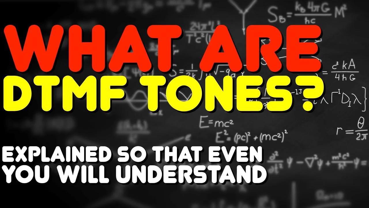 What Are DTMF Tones On GMRS & Ham Radios? D.T.M.F. Radio & Phone tones ...