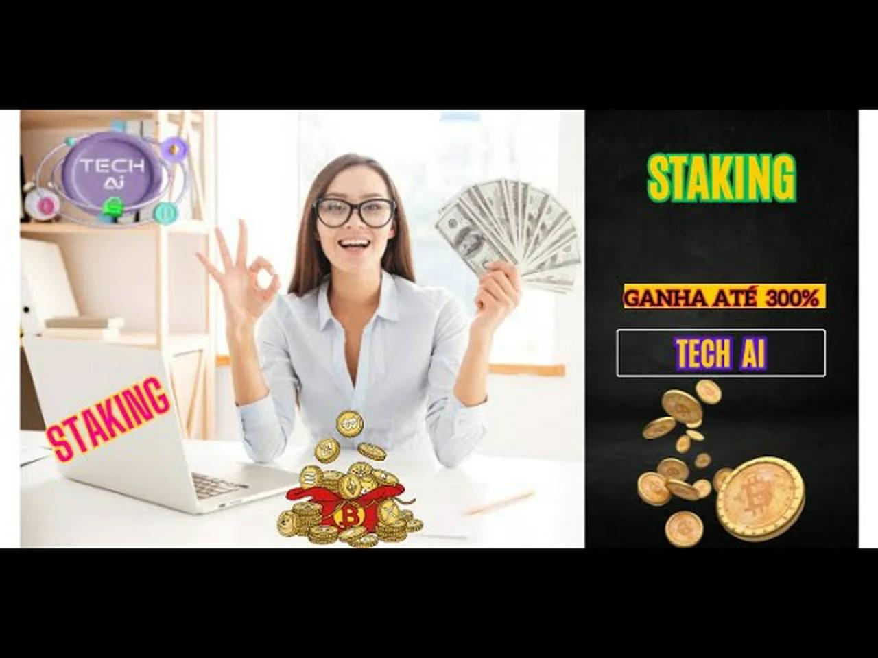 STAKING $1000 TECH AI COMO FAZER?