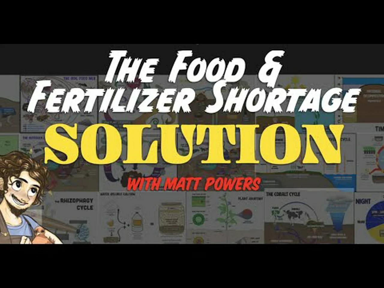 The Food and Fertilizer Shortage Solution with Matt Powers - THE FULL ...