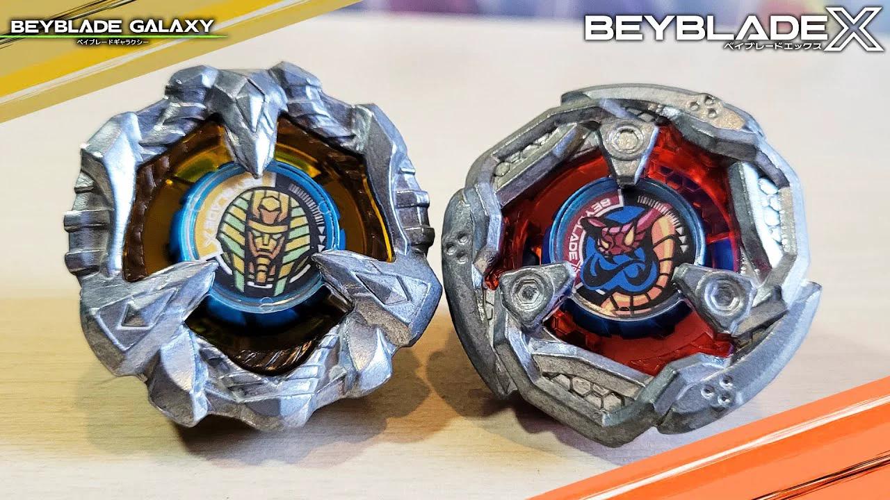 SPHINX COWL 9-80GN vs VIPER TAIL 5-80O stock [Beyblade X ベイブレードX]
