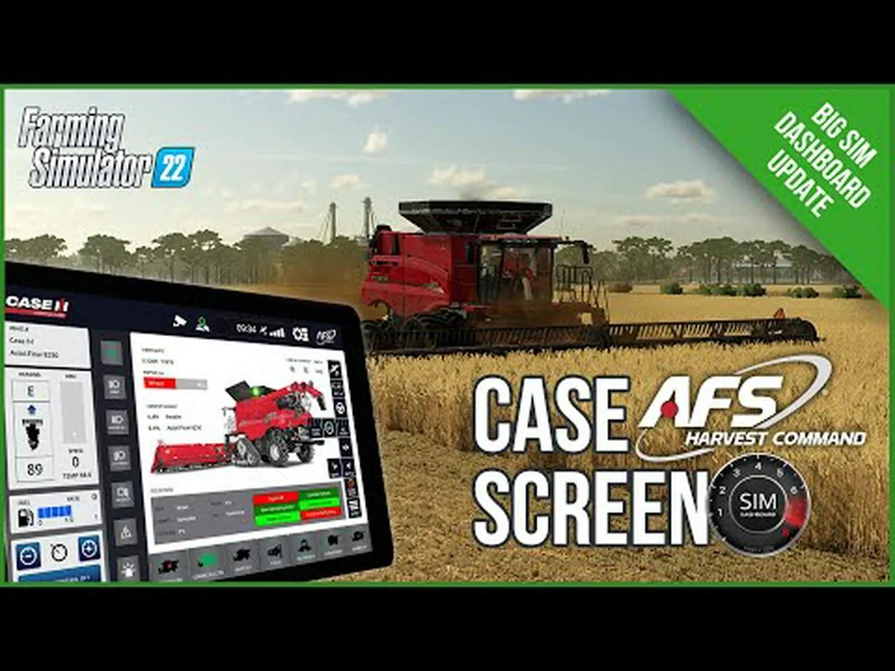 *NEW* CASE Axial Flow Combine Screen for Sim Dashboard - Farming ...