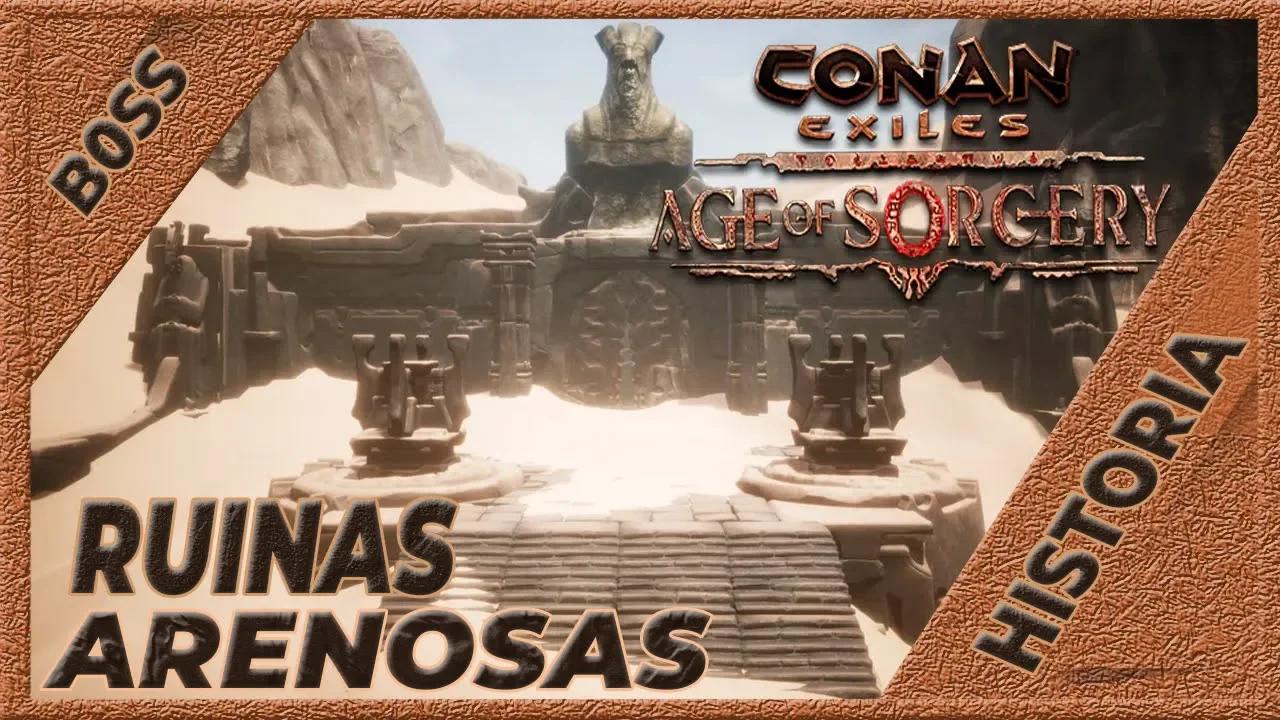 conan exiles🎮| ruinas arenosas | gameplay español