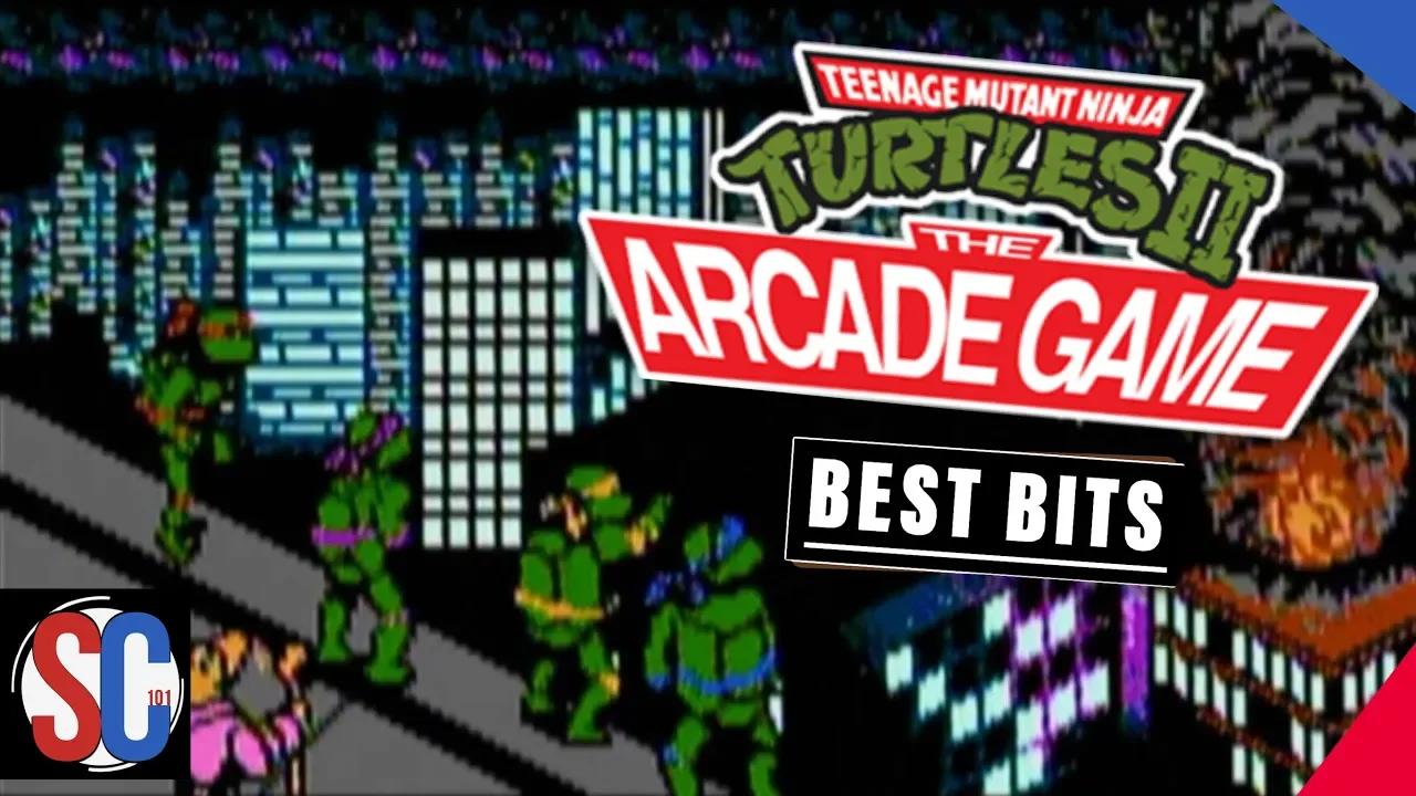 Teenage Mutant Ninja Turtles 2 The Arcade Game Best Bits