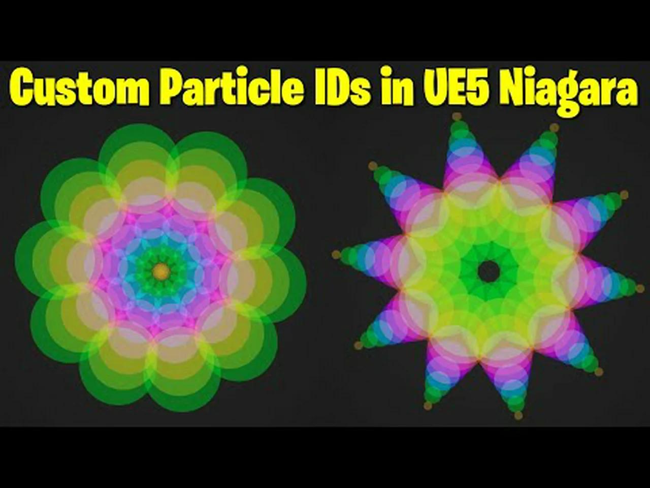 Custom Particle IDs in UE5 Niagara Tutorial | Download Files