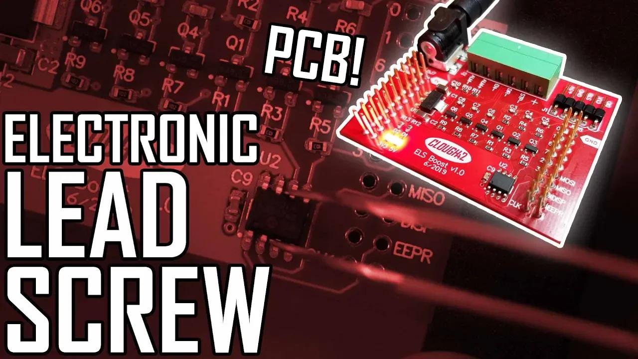Lathe Electronic Leadscrew Part 8: PC Board Assembly