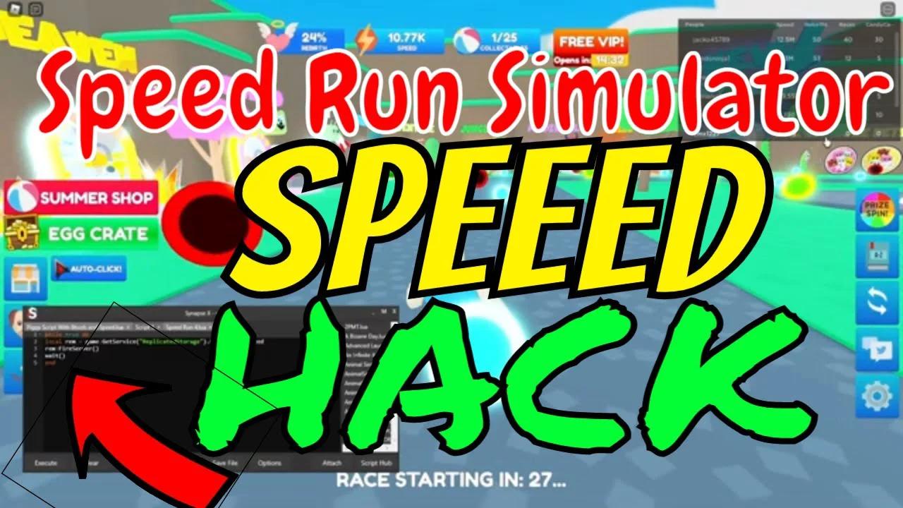 Speed Run Simulator Script GUI Auto Farm | ROBLOX Game