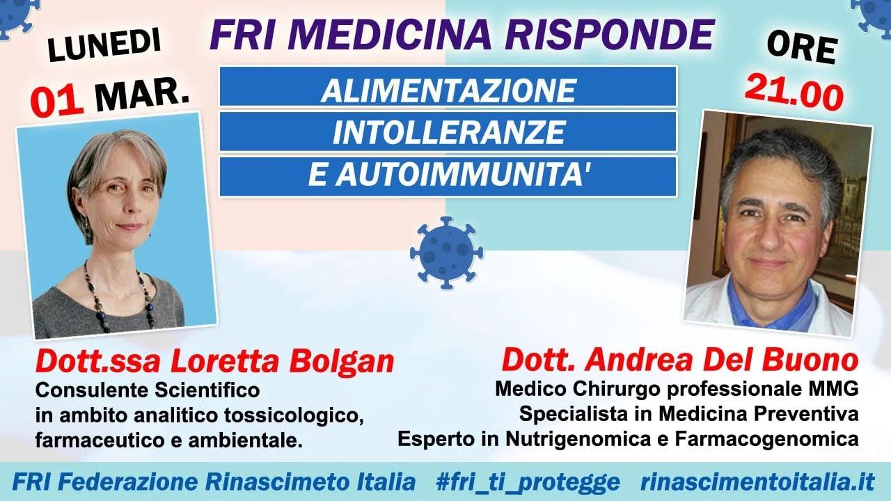 Alimentazione, Intolleranze e Autoimmunità: ANDREA DEL BUONO-LORETTA ...