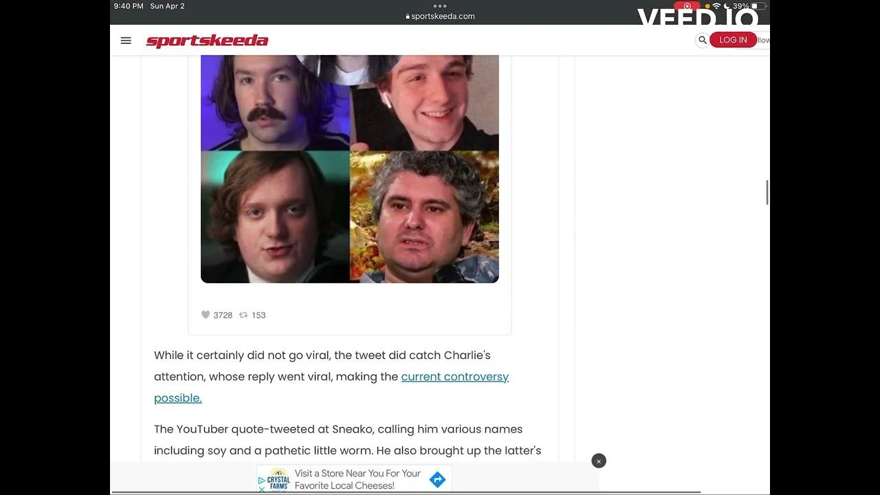 Moist critical and Sneako drama