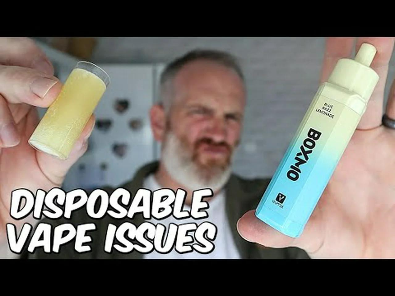 Disposable Vape Issues - Build Quality