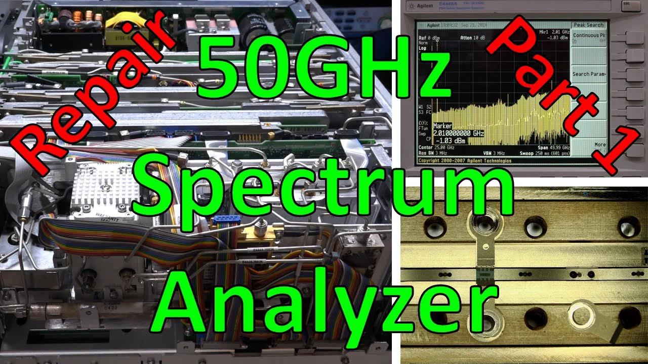 TSP #251 - Agilent 50GHz PSA (E4448A) Spectrum Analyzer Teardown ...