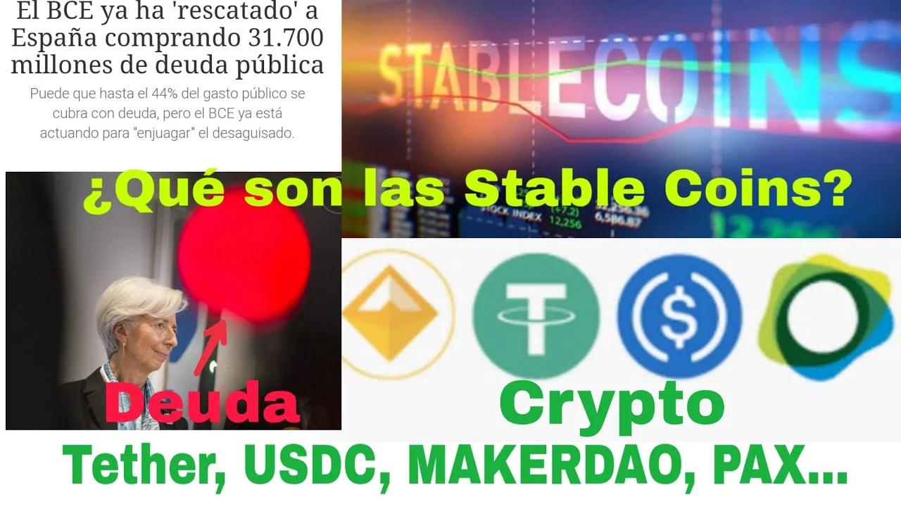 Stable coins: Tether, USDC, MAKERDAO
