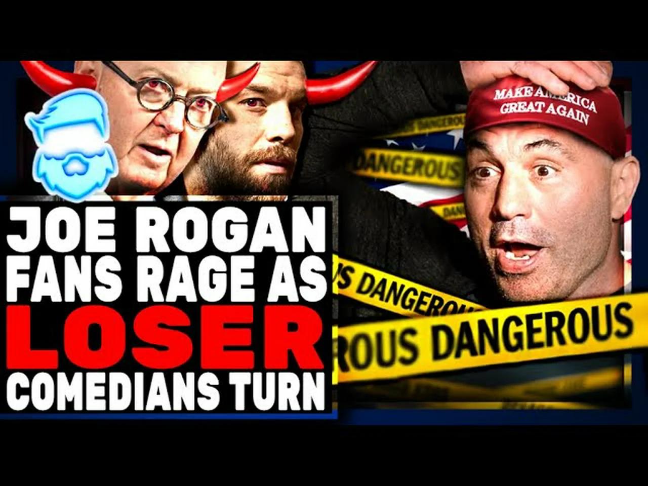 Joe Rogan Fans BLASTED As Losers As Media Claims They Turned On Him ...