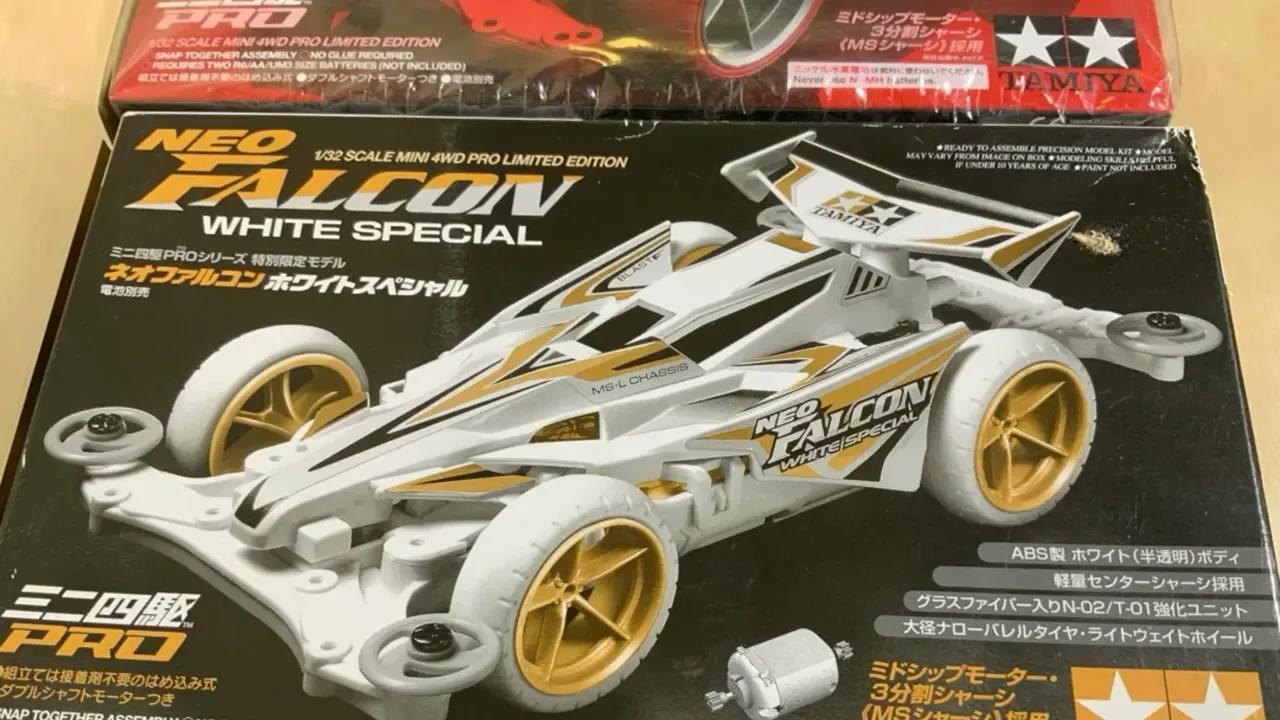 MINI 4WD OFFICIAL INVENTORY VIDEO #23 KOPEN GREEN BLUE RED WHITE RACE ...