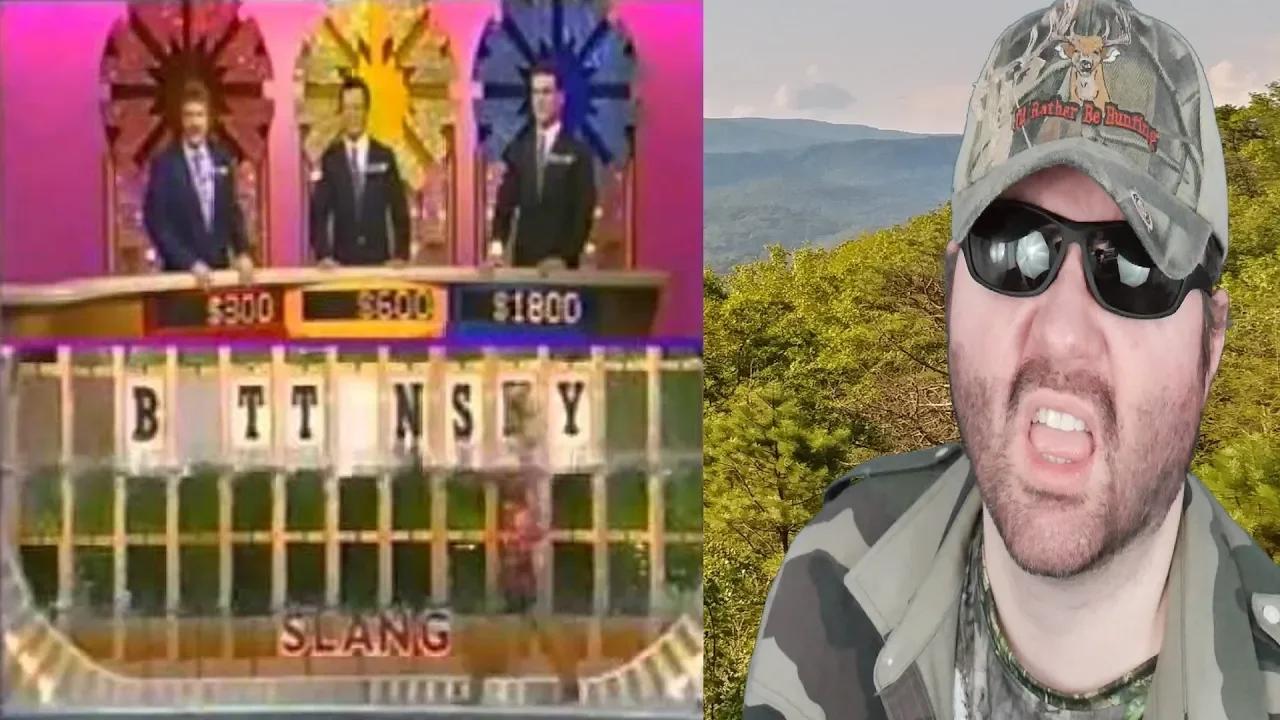 Wheel Of Fortune 1993 - The Buttinsky Incident (Muza) REACTION!!! (BBT)