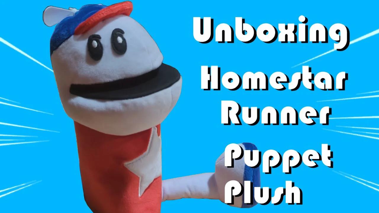 Unboxing Talk-It-Yourself Homestar Runner Puppet Plush