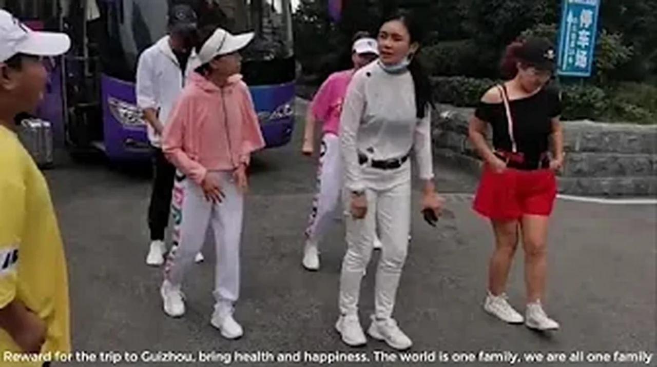 Reward for the trip to Guizhou bring health and happiness The world is ...