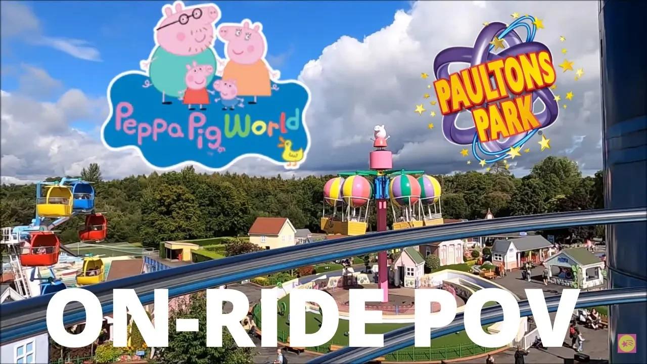 Peppa Pig World - Windy Castle Full On-Ride POV - Paultons Park ...