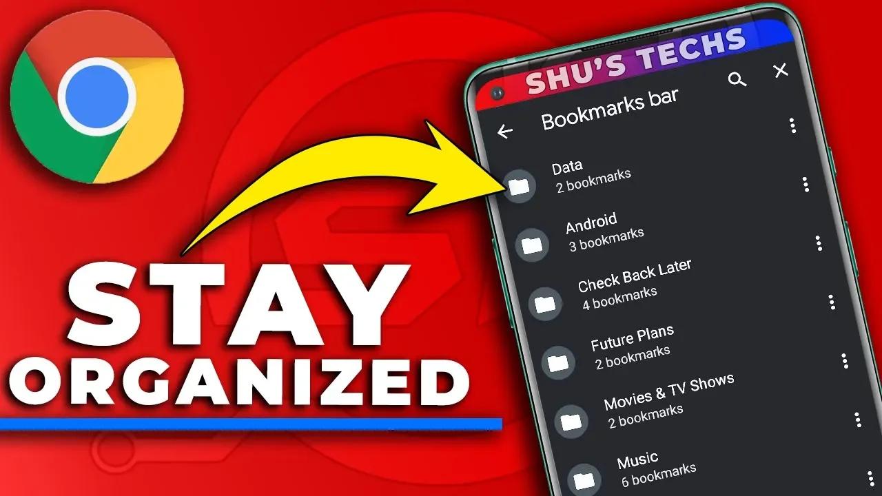 How to Organize Bookmark Folders on Chrome