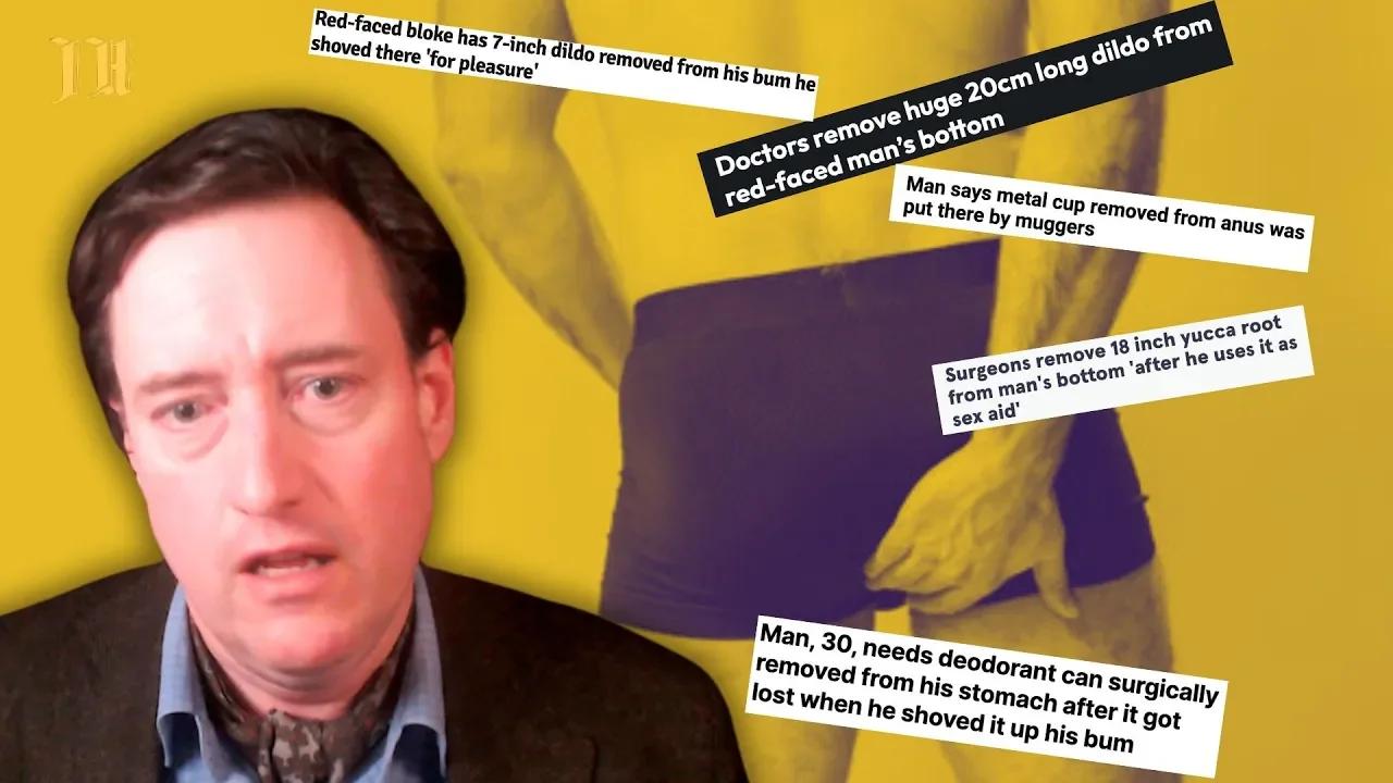 Why are more and more men sticking things up their bottoms?