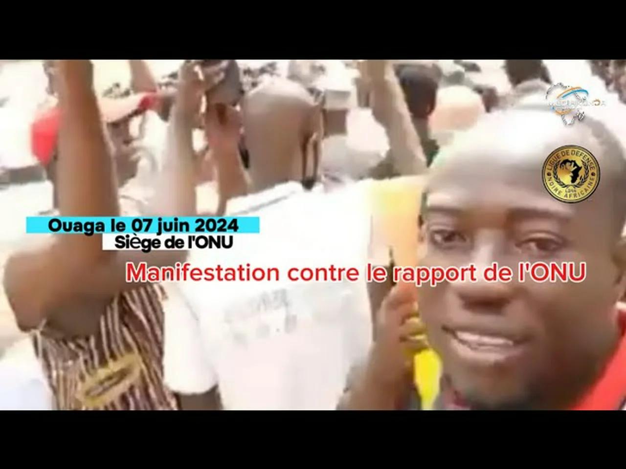 🌍🇧🇫Manifestation de la LDNA ce vendredi 7 juin 2024 à Ouaga