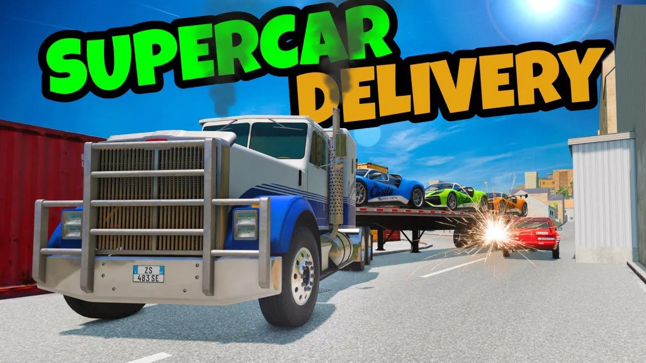 BeamNG Gameplay - Scintilla Delivery Mission (beamng drive scenarios)