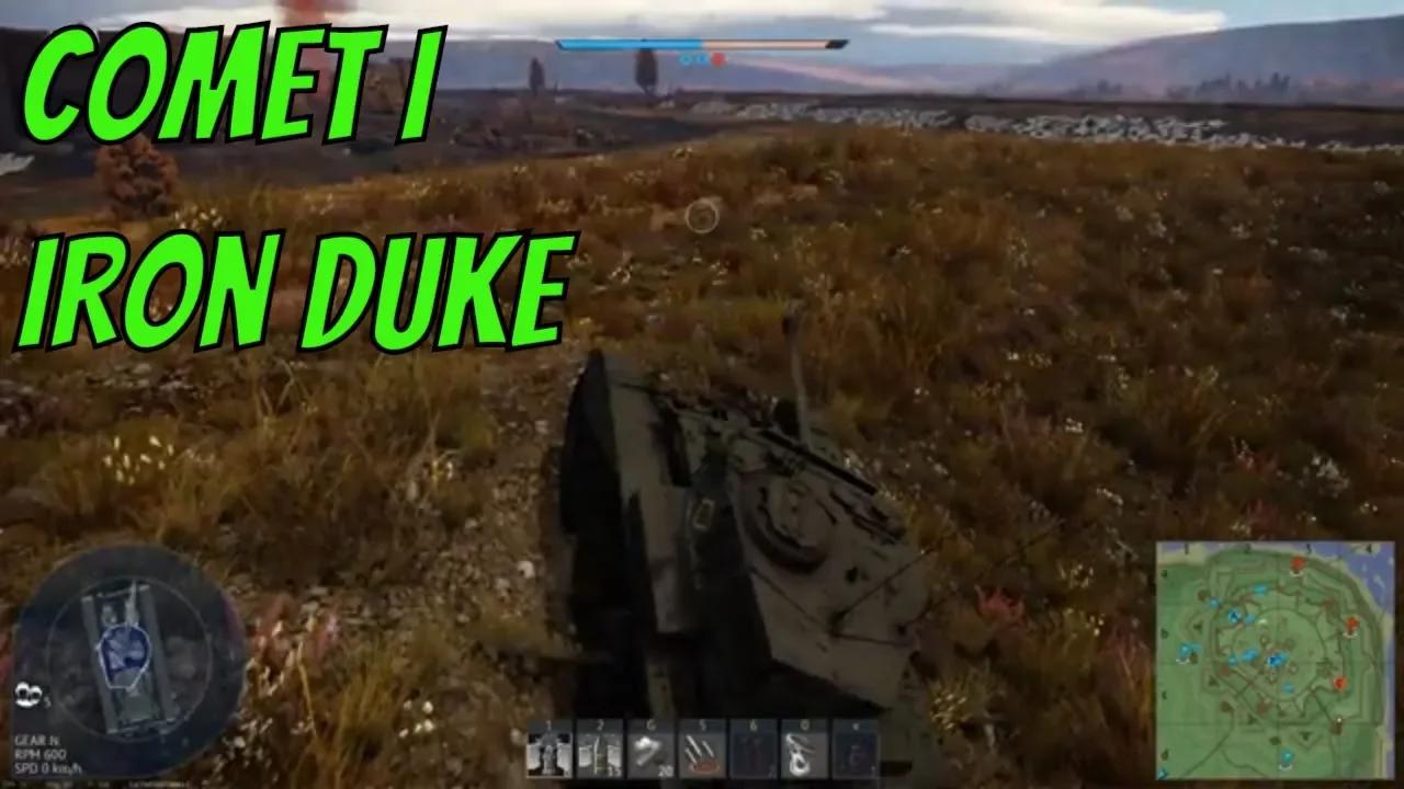 War Thunder Comet I Iron Duke IV on White Fortress - British tanks | 05war