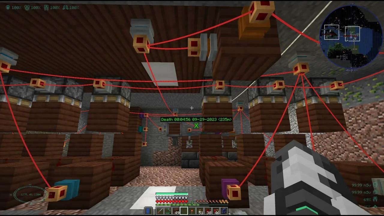 Minecraft: Immersive Engineering Substation Selector Solenoid