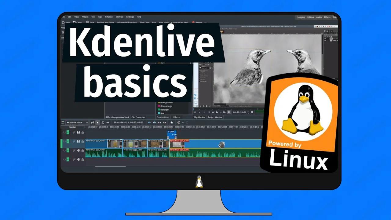 Kdenlive beginner tutorial