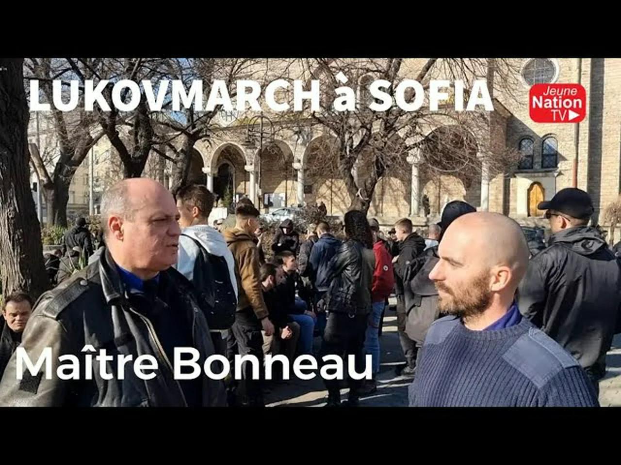 Pierre-Marie Bonneau à la LUKOVMARCH À SOFIA en Bulgarie