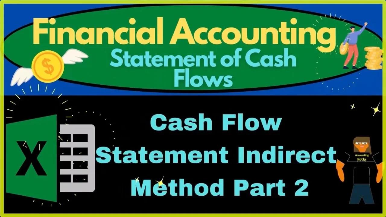 Cash flow statement indirect method part 2 50 Xero 2022 -2023