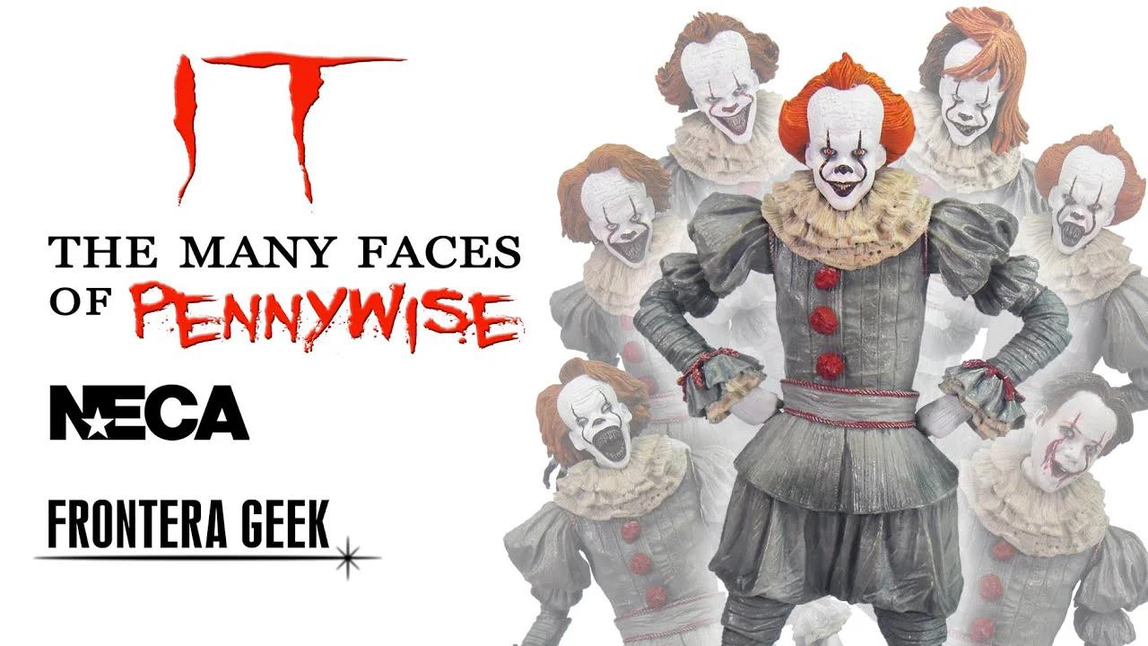 NECA IT - Ultimate THE MANY FACES OF PENNYWISE | Chapter 1 & 2 - Review ...