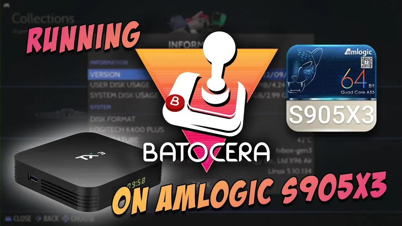 Installing Batocera on S905x3 Android TV Box (Tanix TX3)