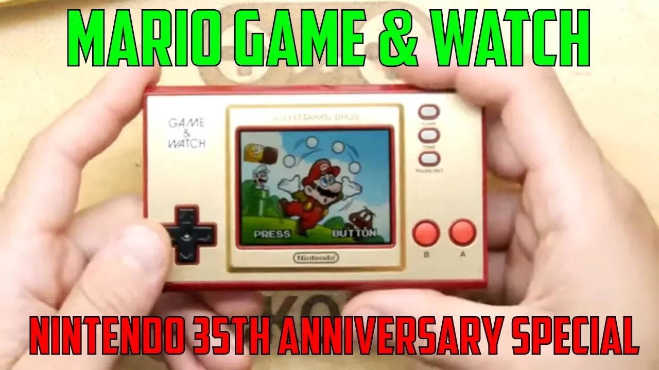 Nintendo Super Mario Game & Watch Anniversary