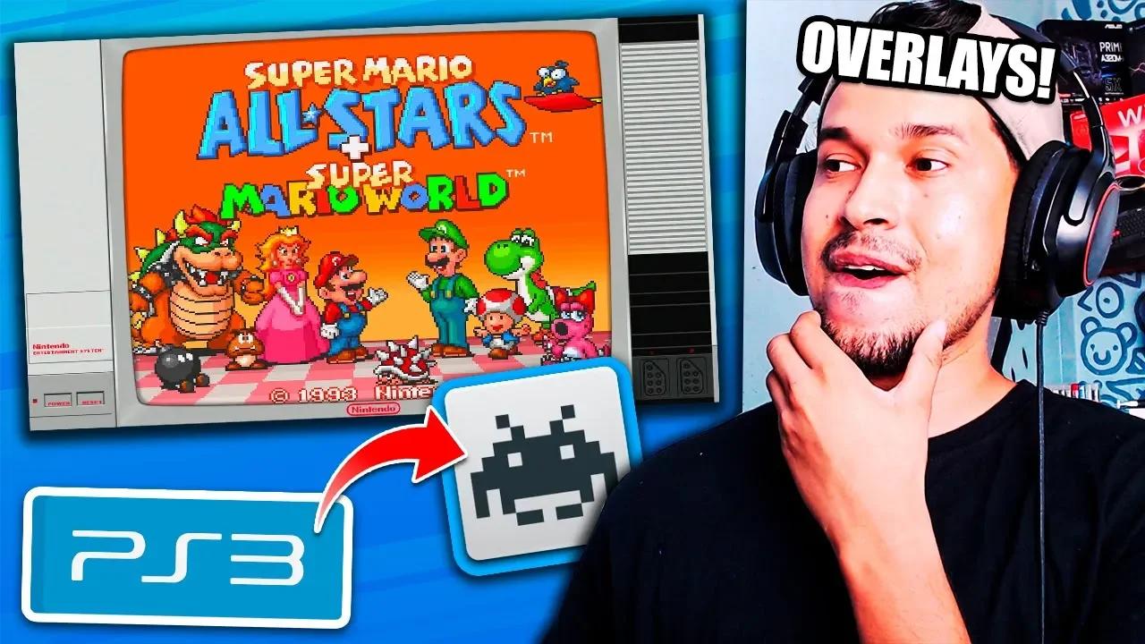 TU PS3 mas HERMOSA con este PACK de OVERLAYS | RetroArch🚀
