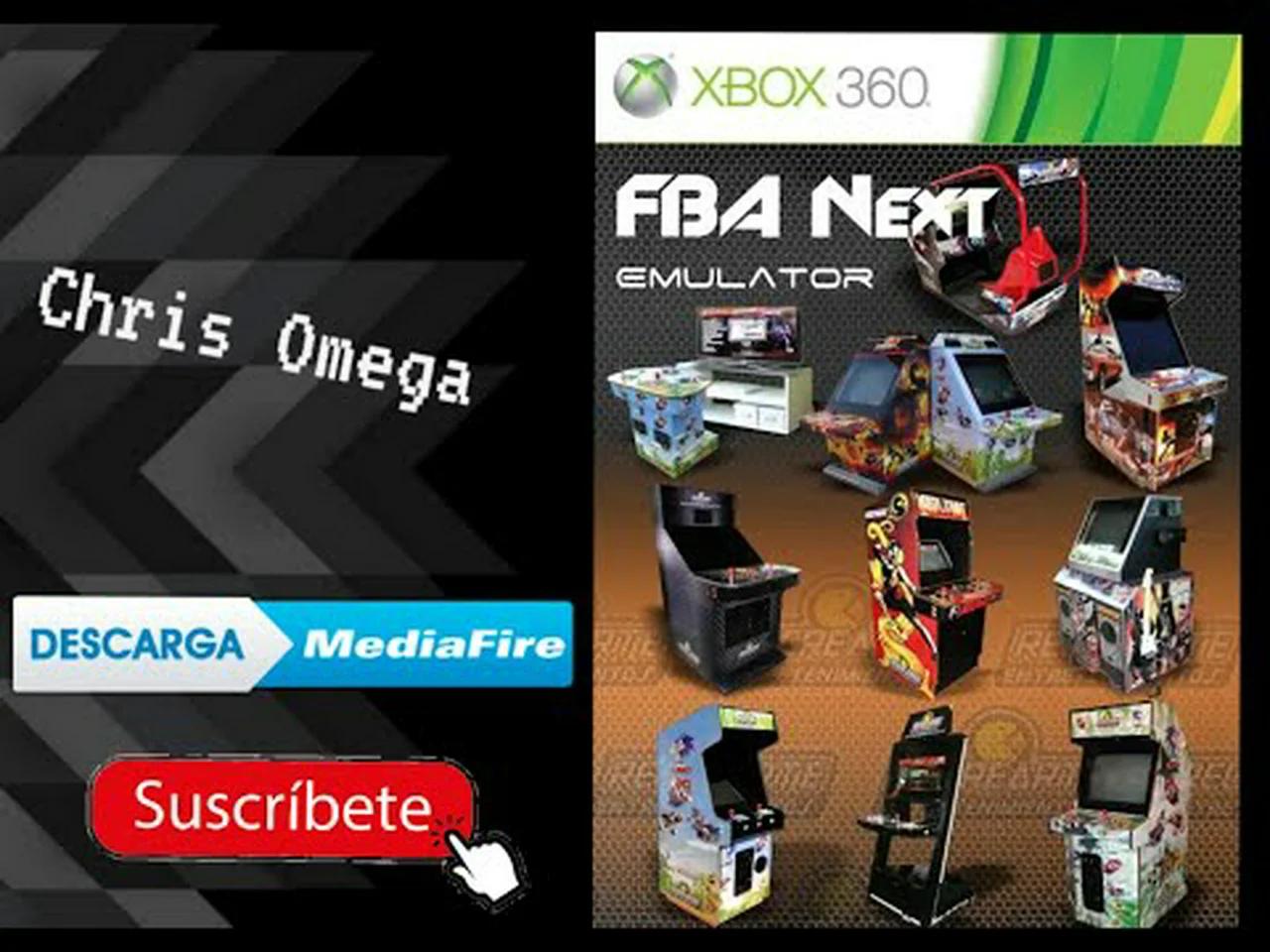 FBA NEXT para xbox 360 rgh, emulador de maquinitas arcade con gran ...