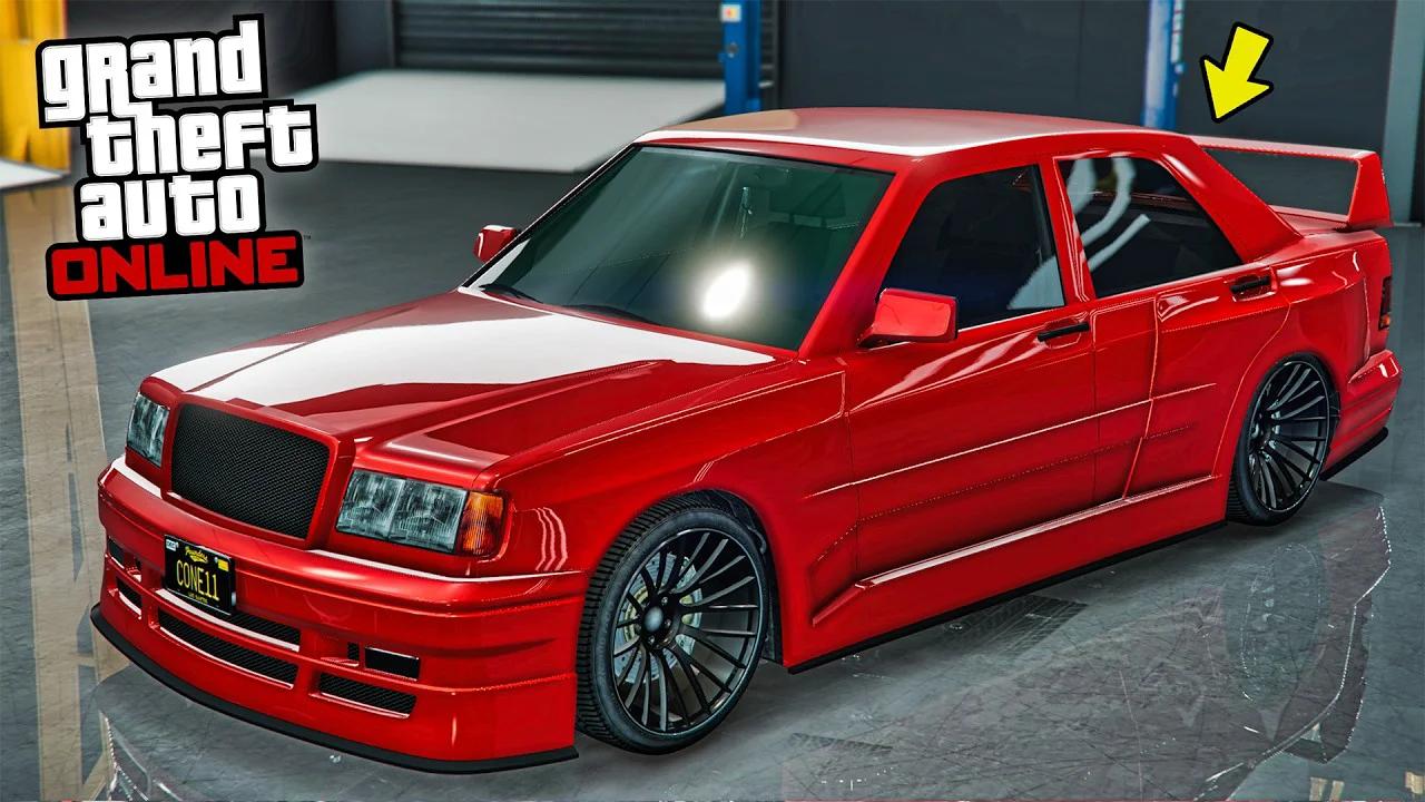 Benefactor Spritzer (Mercedes-Benz 190E Evolution 2) - GTA 5 Vehicle ...