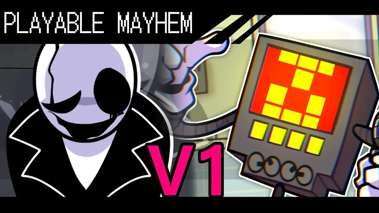 Friday Night Funkin' Playable Mayhem V1 - (FNF Mod)