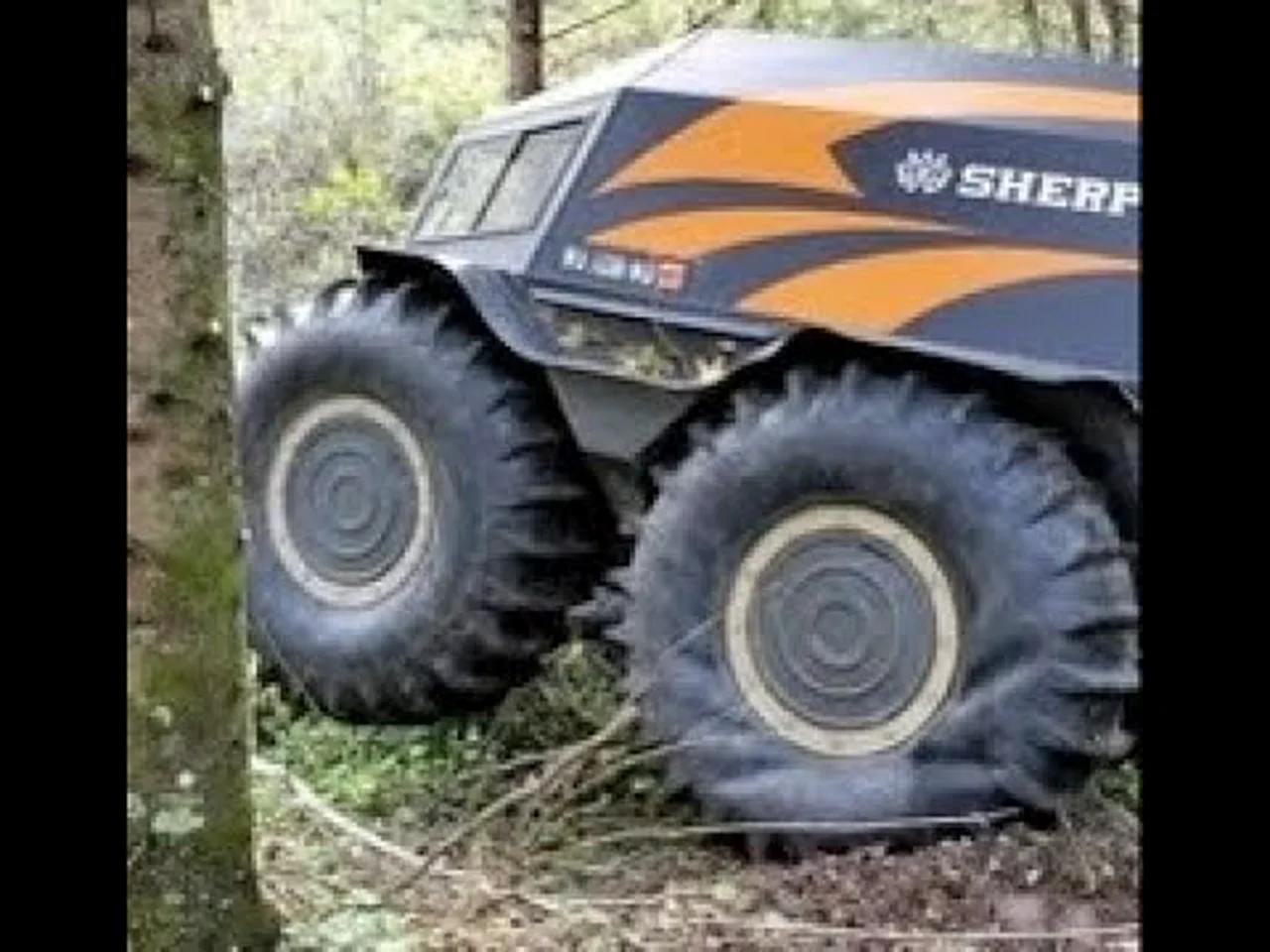 Sherp The Ultimate All Terrain Four Wheel Drive Vehicle - Busting ...