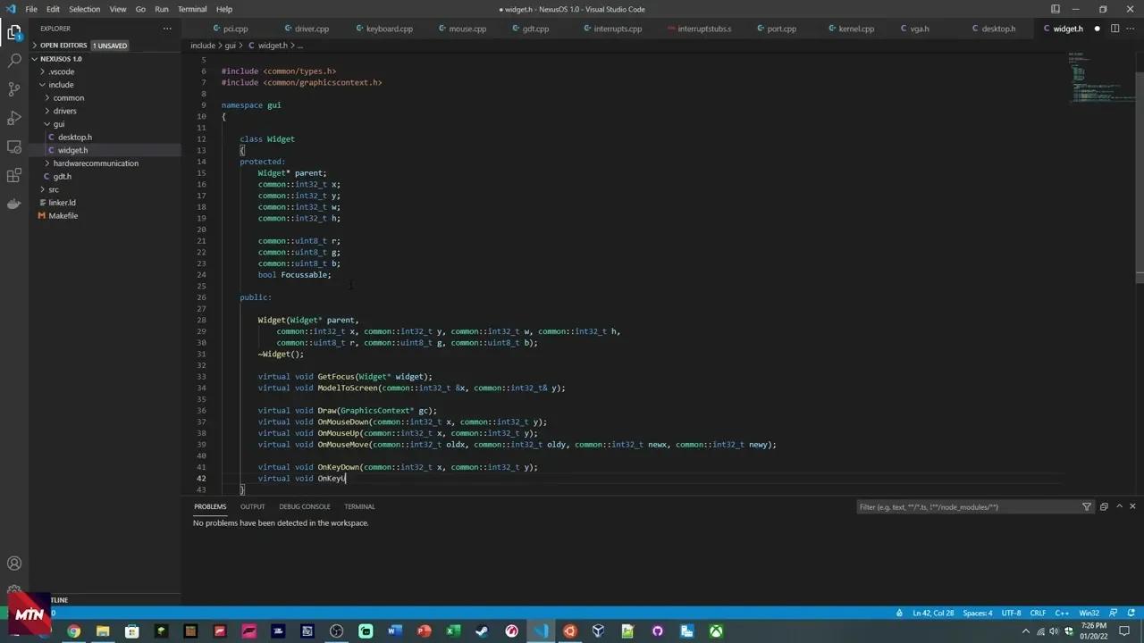 Building The Base Gui Framework Building An Os Episode 13 Nexus