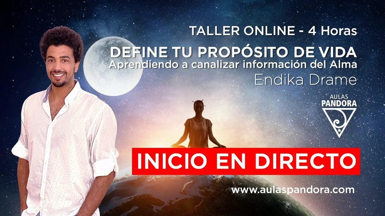 Inicio en Directo taller: DEFINE Y CONECTA TU PROPÓSITO DE VIDA con Endika Drame