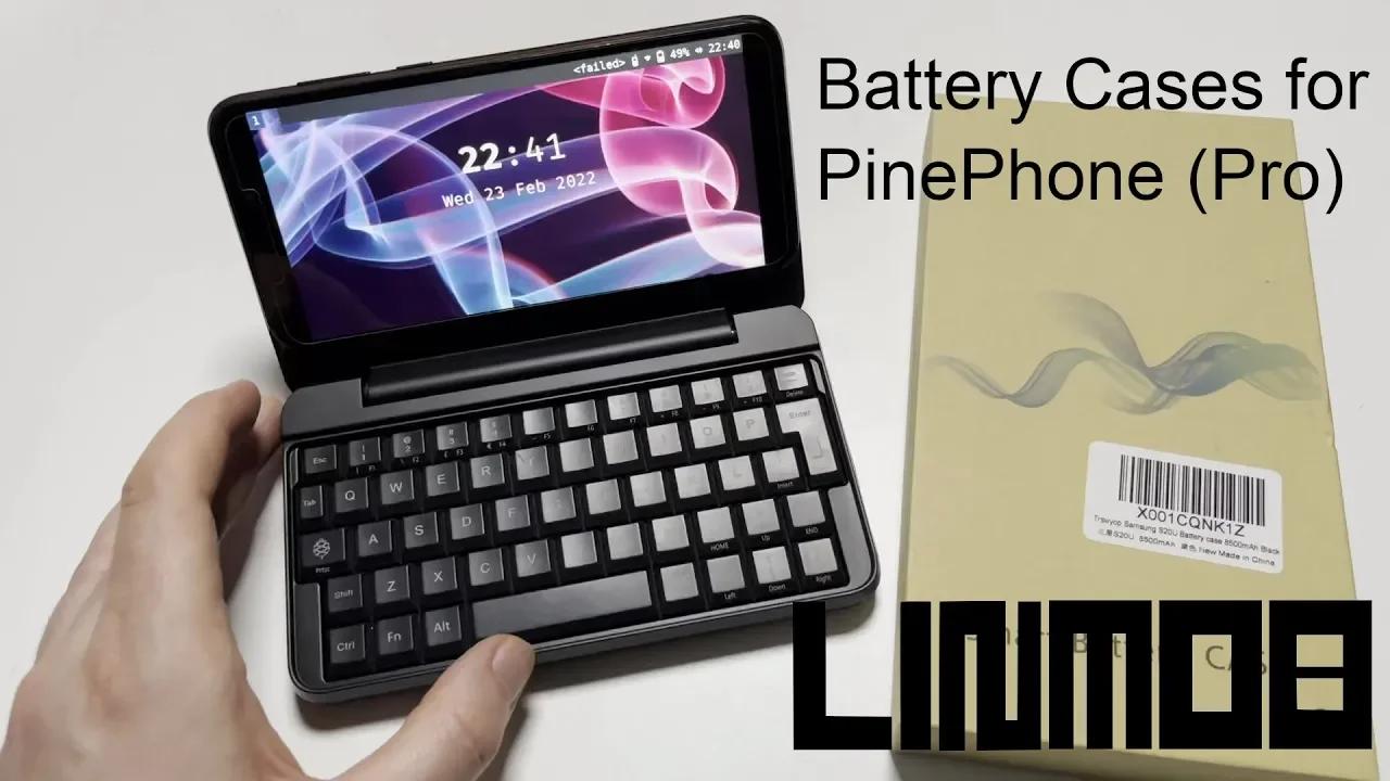 PinePhone (Pro) External Batteries: PinePhone Keyboard vs. 8500 mAh S ...