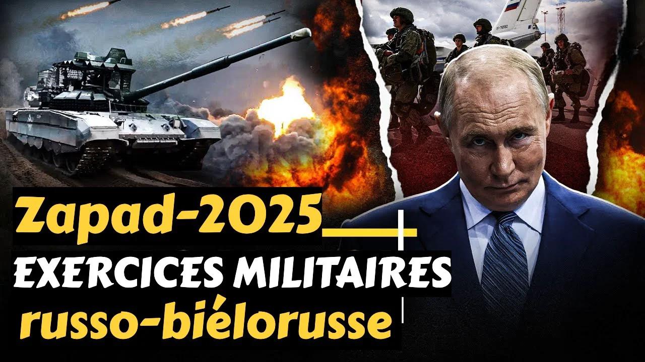 Exercices militaires conjoints de la Russie et du Bélarus aux portes de ...