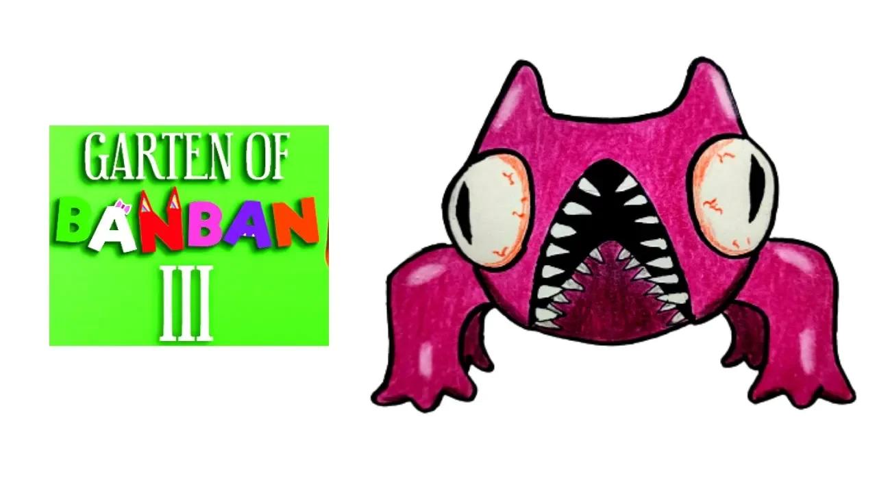 Cómo DIBUJAR a😼LAZCAT (Gato) de GARTEN o BANBAN 3 / How to DRAW LAZCAT ...