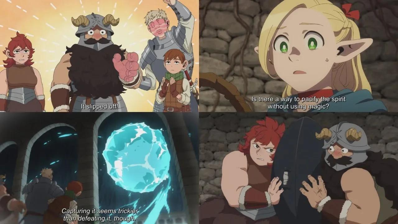 Dungeon Meshi episode 8 reaction #deliciousindungeonepisode8 # ...