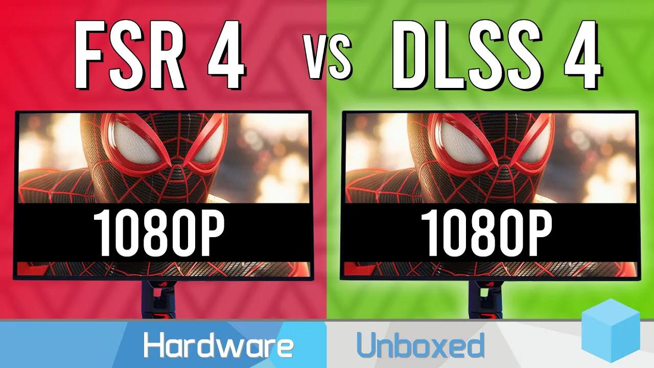 Is 1080p Upscaling Usable Now? - FSR 4 vs DLSS 4 vs DLSS 3 vs FSR 3