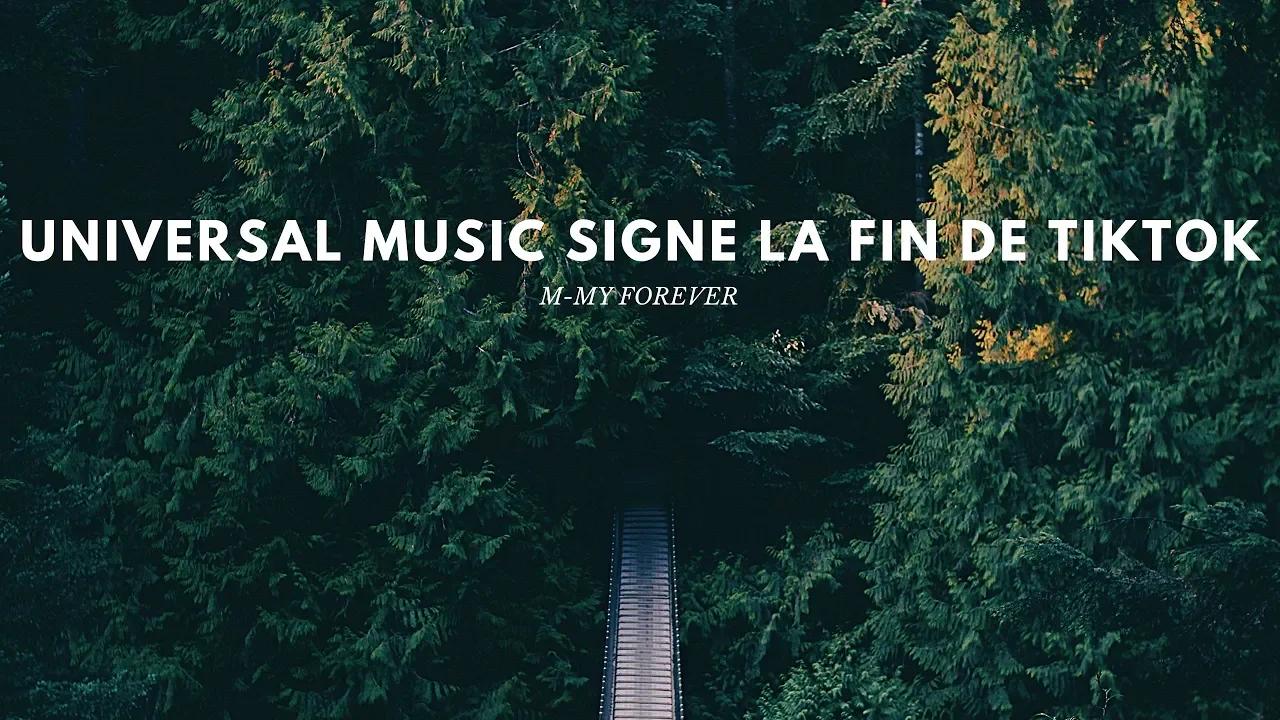 Universal Music signe la fin de TikTok