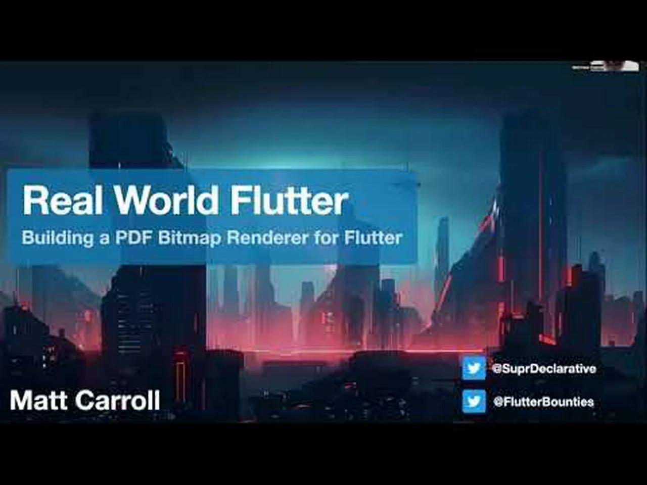 How to build a Flutter PDF viewer - Flutter Silicon Valley Meetup - April, 2023