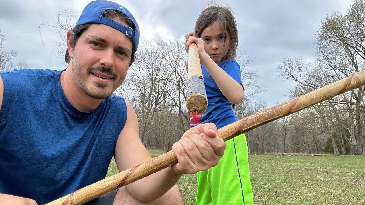 FIRST TIME TRAINING BO STAFF | Beginner Filipino Martial Arts Staff Drills